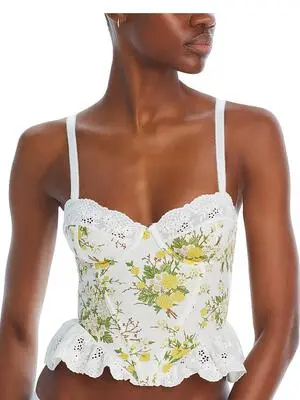 Honeydew Intimates Clementine Bustier Top - Wildflower