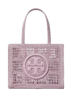 Tory Burch Small Ella Crocheted Tote - Pale Purple