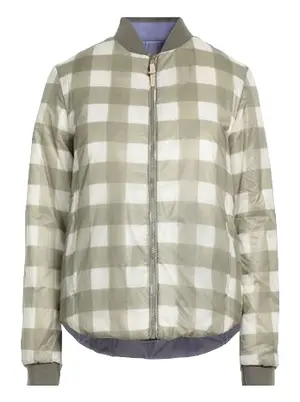 Woolrich Checked Puffer Jacket - Green