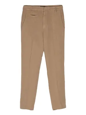 DONDUP Ariel Tapered Trousers - Neutrals