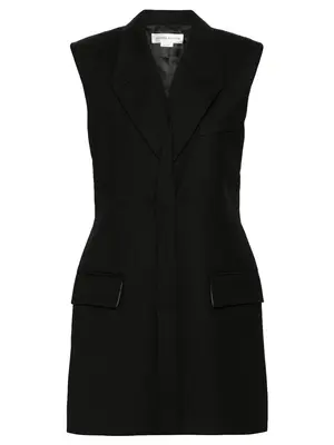 VICTORIA BECKHAM Victoria Beckham Sleeveless Tailored Minidress