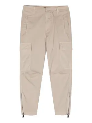 DONDUP Eve Cropped Cargo Trousers - Neutrals
