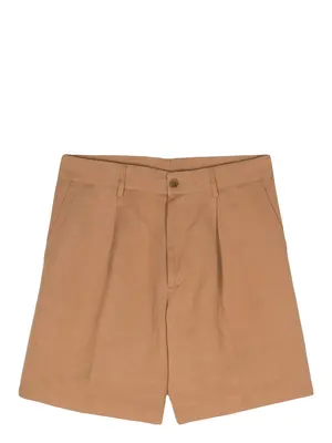 COSTUMEIN Pleat-detail Shorts - Brown