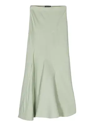 Lorena Antoniazzi Godet Maxi Skirt - Green