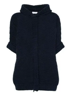 BRUNELLO CUCINELLI Chunky-knit Hooded Cardigan