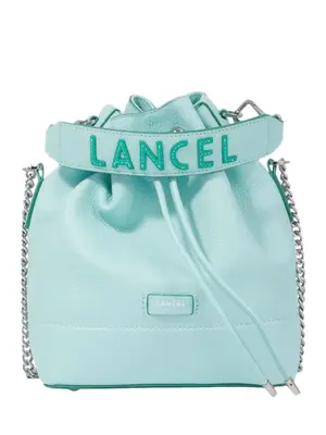 LANCEL Ninon Small Bucket Bag - Blue
