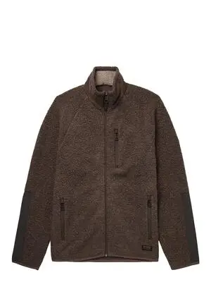 Purdey Shell-trimmed Bouclé Jacket - Brown