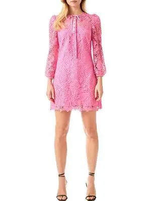 Endless Rose Lace Mini Dress - Pink