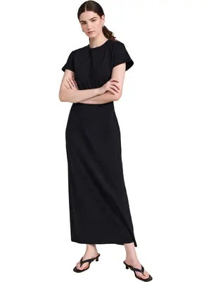 LESET Margo Maxi Dress - Black