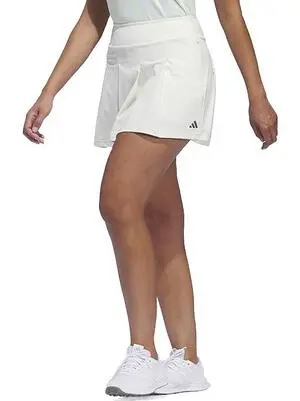 Adidas Pleated Golf Skort With UPF50+ Protection Bone