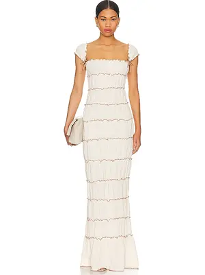 Majorelle Mathilda Maxi Dress - Ivory