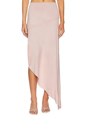Nbd Myla Midi Skirt - Mauve