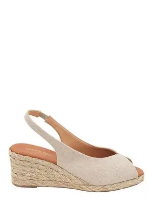 Andre Assous Audrey Espadrille Wedge Pumps By - Hemp