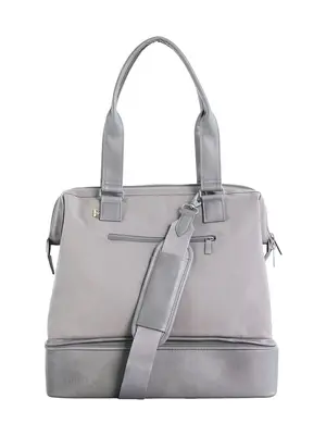 BEIS BÉIS The Convertible Mini Weekend Travel Bag Grey