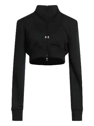 COURREGES Turtleneck Sweatshirt - Black