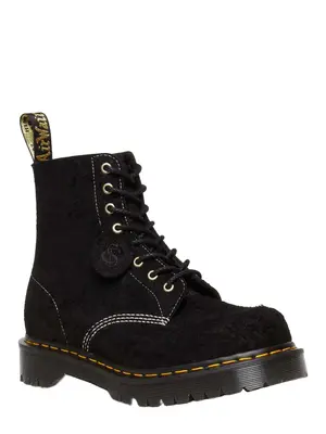 DR. MARTENS Dr. Martens 1460 Bex Sole Hairy Suede Boots