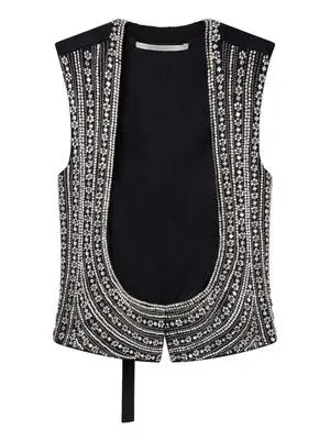 STELLA MCCARTNEY Stella McCartney Embellished Wool Vest