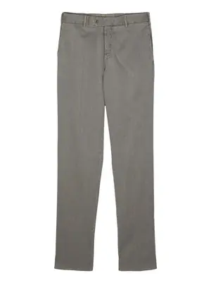 PT TORINO Pressed-crease Trousers - Grey