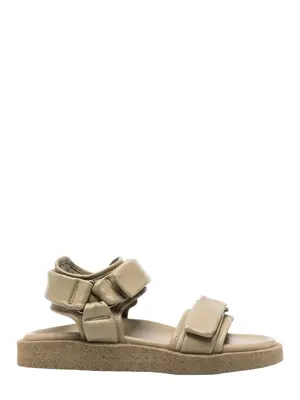 Officine Creative Inner Touch-strap Leather Sandals - Green