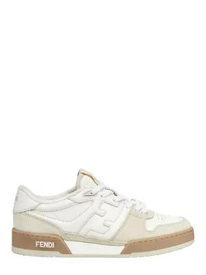 Fendi Match Sneakers - Cream