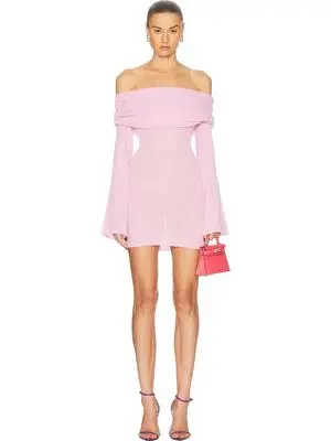 SEROYA Galli Mini Dress Ballet Pink