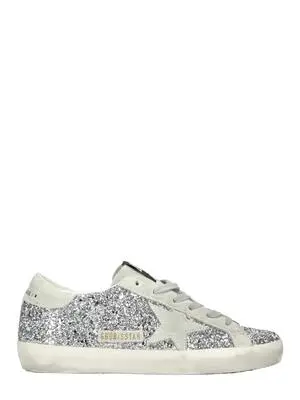 GOLDEN GOOSE Golden Goose Glitter Super-Star Sneakers