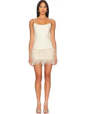 LOVERS AND FRIENDS Anika Mini Dress - Beige Neutral
