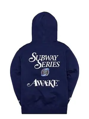 AWAKE Subway Series Yankees Hoodie - Navy Blue