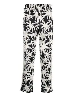 Palm Angels All Over Palms Trackpants - White/black