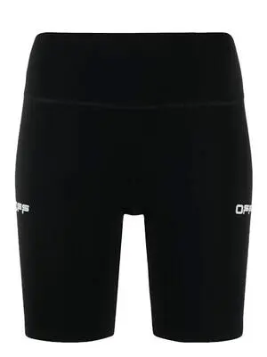 Off-White Compression Cycling Shorts - Black