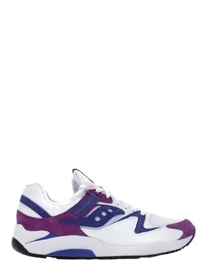 Saucony Grid 9000 Sneakers - White/purple