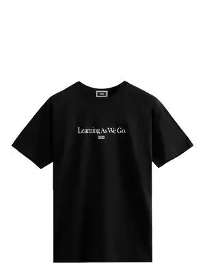 Kith Learning As We Go Tee Shirt - Black