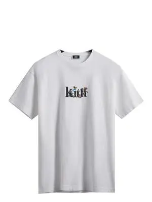 Kith Jacobean Serif Logo Vintage Tee Shirt - White