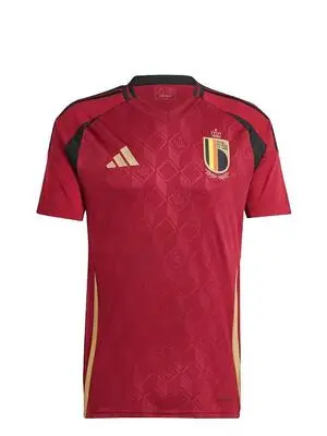 Adidas Belgium 24 Home Jersey - Team Coll Burgundy