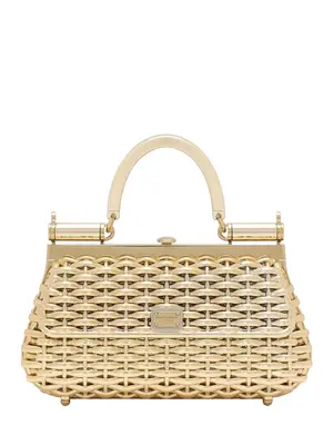 DOLCE & GABBANA Dolce & Gabbana Sicily Interwoven Mini Bag