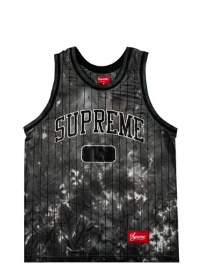 Supreme Dyed Basketball Jersey - Black