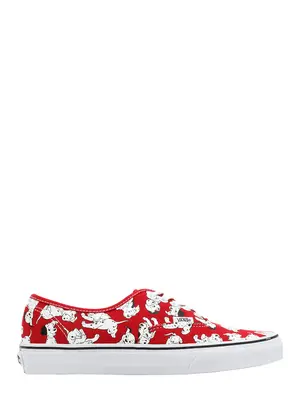 VANS Authentic 'dalmatians' Sneakers - Red