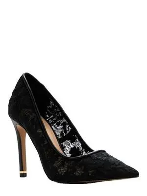 Ted Baker London Cara Icon Pointed Toe Pump - Black