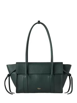 Mulberry Mulberry Small Soft Bayswater Satchel Mulberry Green