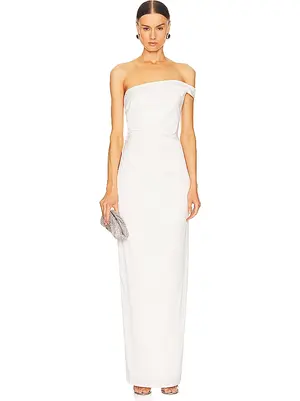NOOKIE Palisade Gown - Ivory