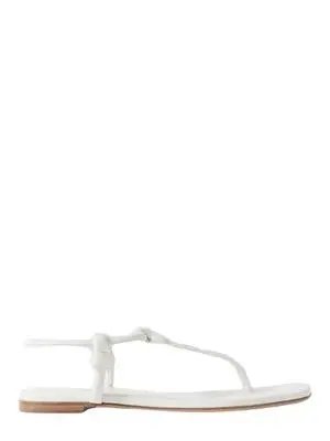 GIANVITO ROSSI Gianvito Rossi Juno Thong Leather Sandals