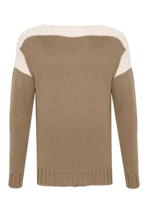 Fendi Ff-motif Sweater - Brown