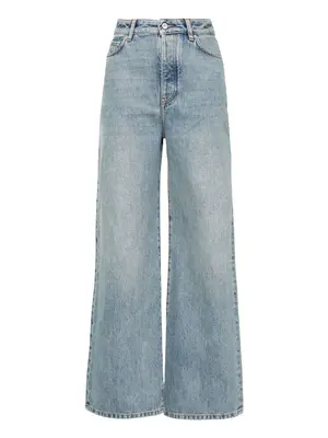LOEWE LOEWE High-Rise Wide-Leg Jeans
