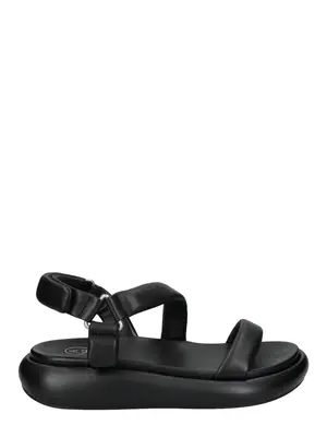 Ash Vanessa Leather Sandals - Black