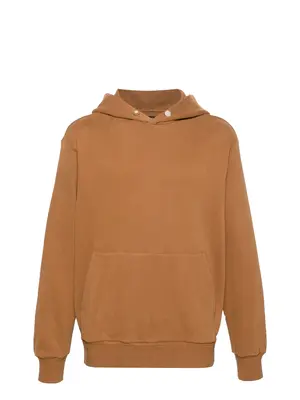 Zegna Drop-shoulder Jersey Hoodie - Brown