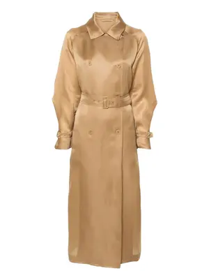 Max Mara Double-breasted Trench Coat - Neutrals