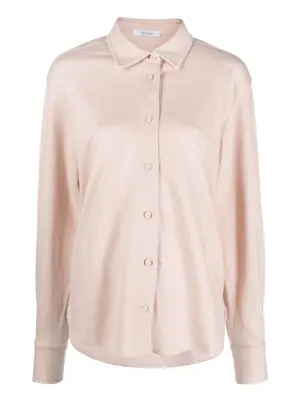 Max Mara Long-sleeved Shirt - Pink