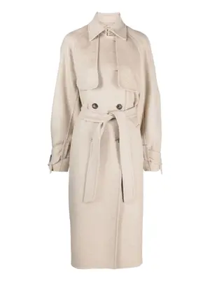MAX MARA Max Mara Belted-Waist Cashmere Coat