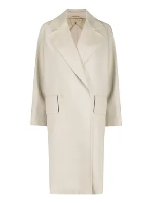 max mara-Max Mara Double-Breasted Duster Coat