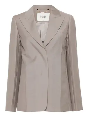 FENDI FENDI Single-Breasted Blazer